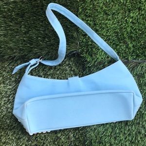 Bags | Cute Kawaii Baby Blue Jean 9s Purse Bag Fruits | Poshmark